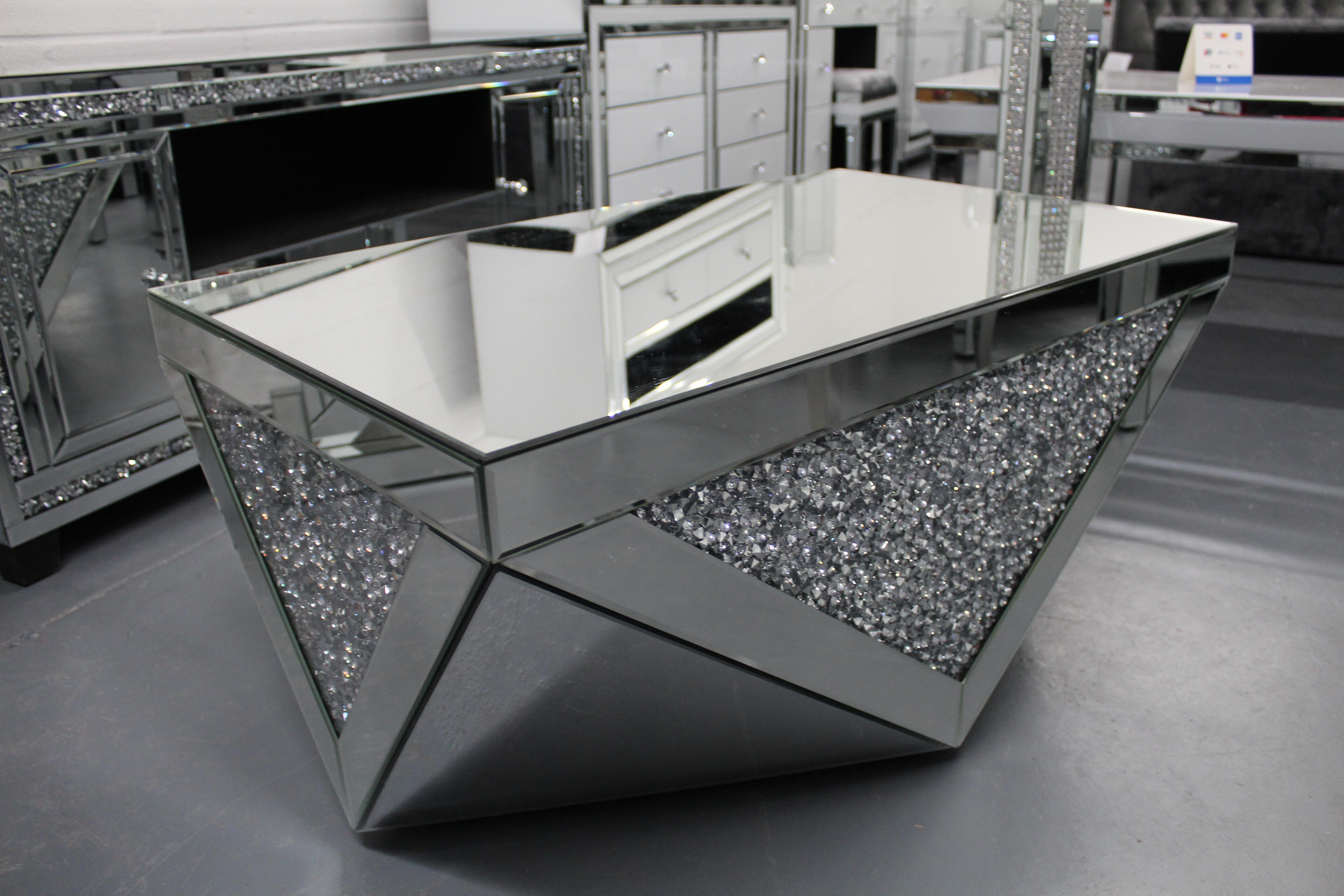 Roma Crushed diamond coffee table