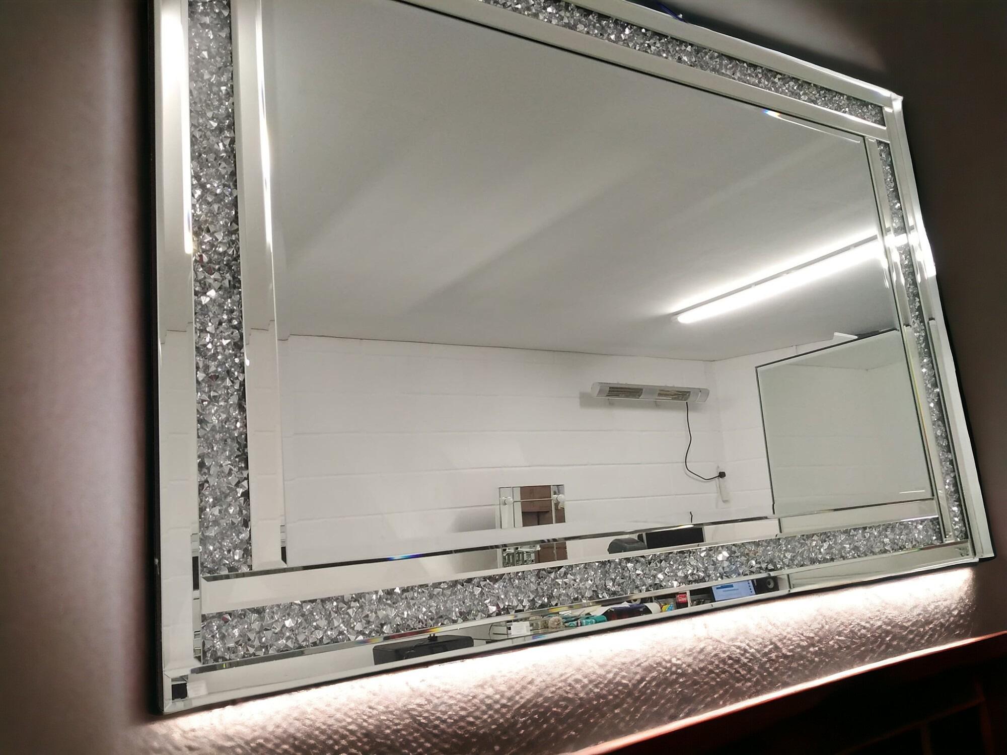 Crushed diamond mirror - Various sizes