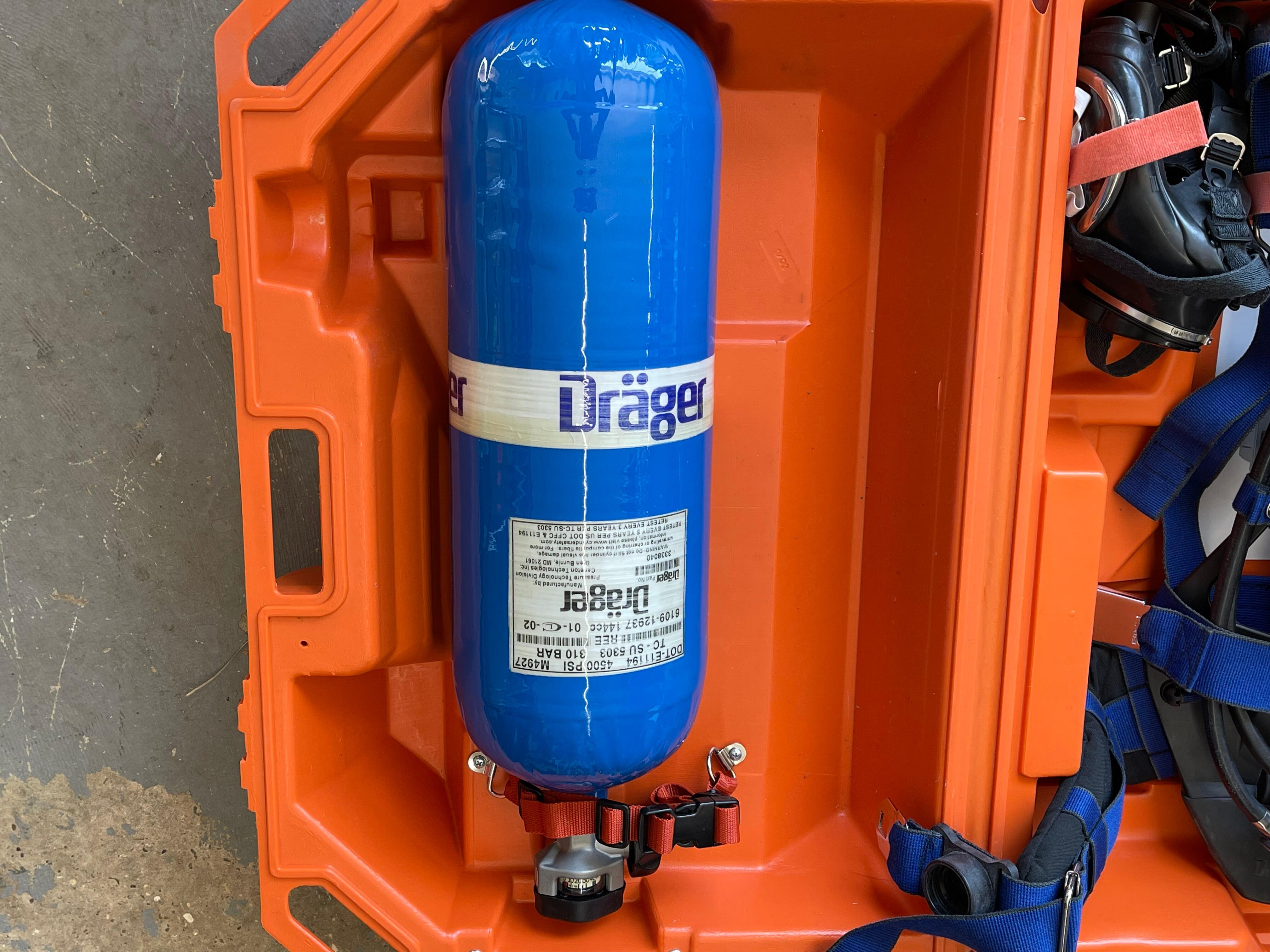 Drager SCBA Airboss Evolution PSS100 series W/ Acessories