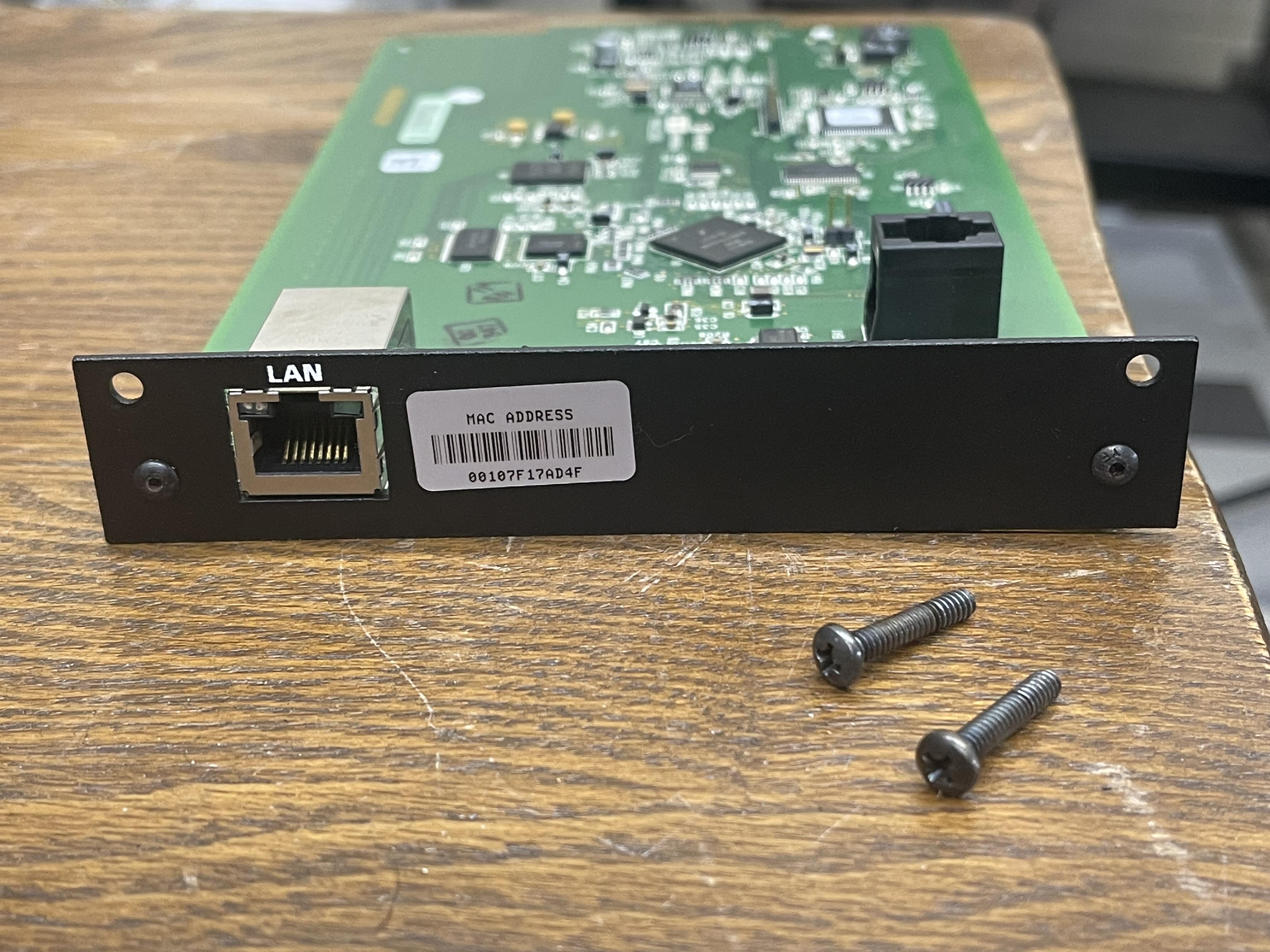 Crestron PA06436 LAN Input Card