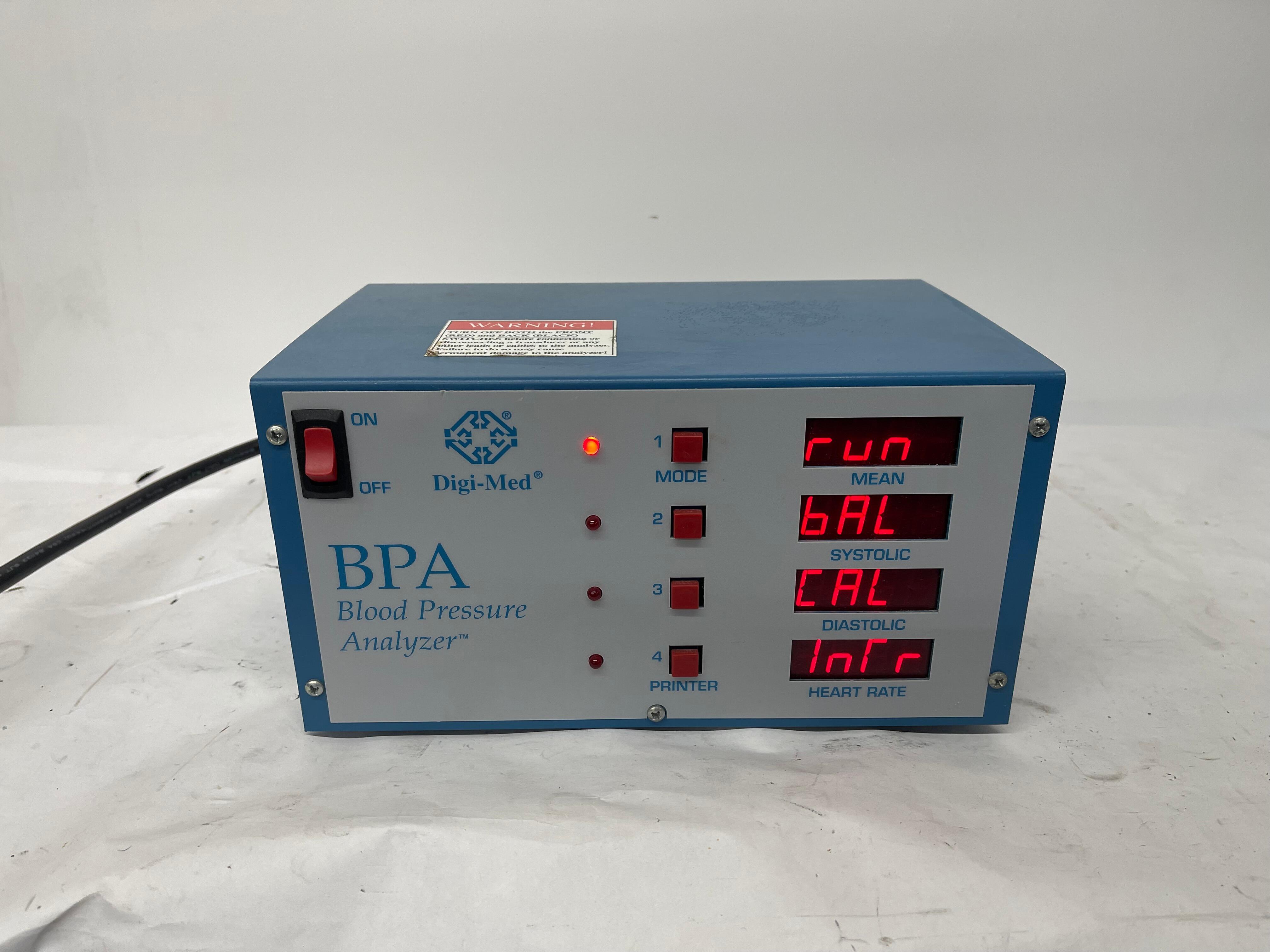 Digi-Med BPA-400A Blood Pressure Analyzer