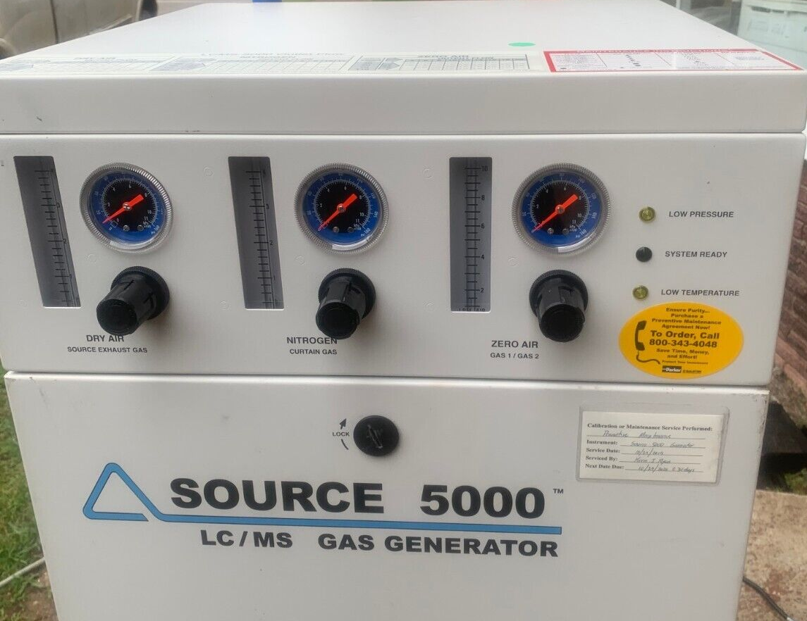 Parker Balston Source 5000 LC/MS Gas Generator (LCMS-5000NA Tri-Gas ...