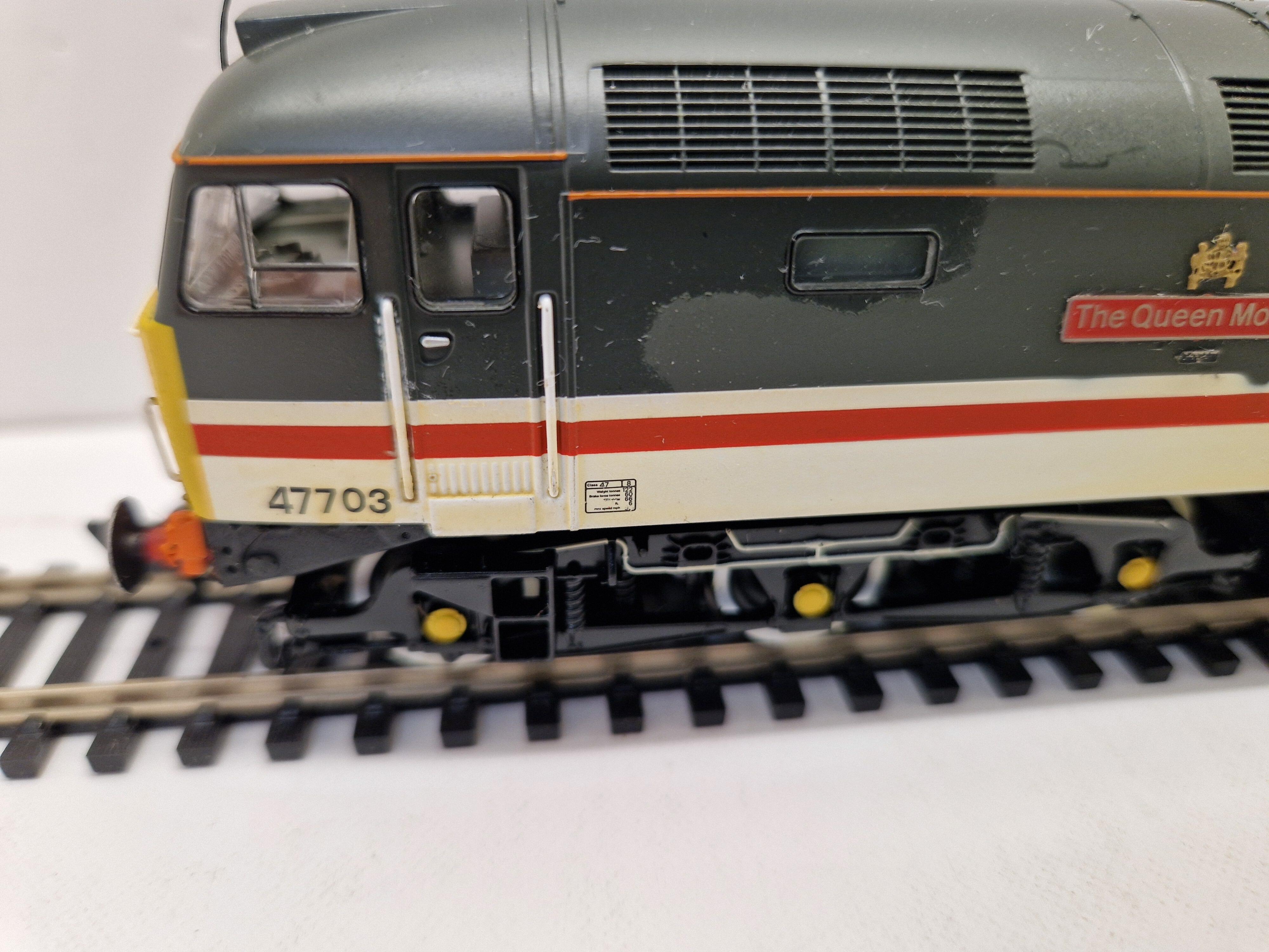 Bachmann 32-815 Class 47 renamed 47703 The Queen Mother BR Intercity ...