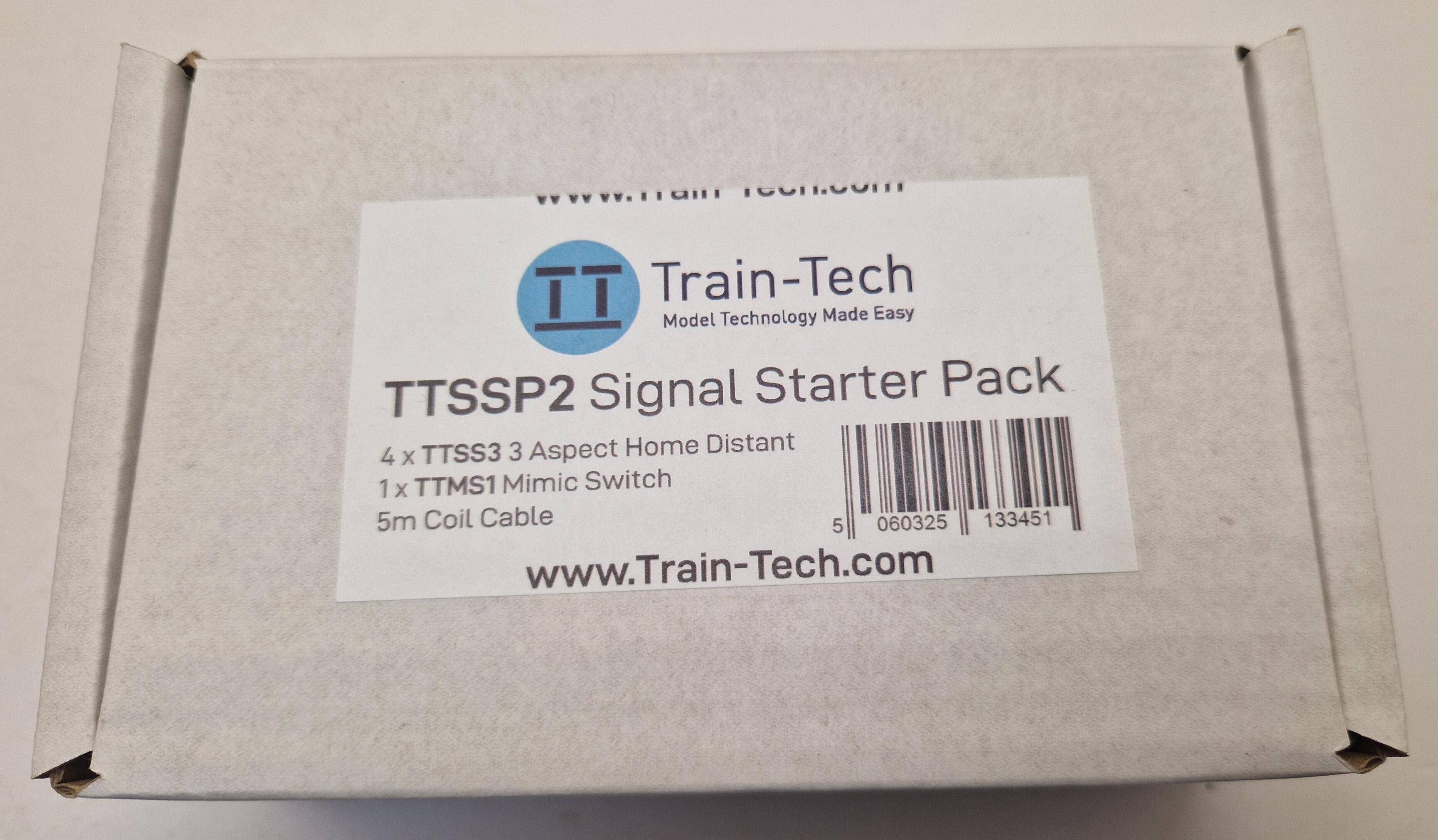TrainTech TTSSP2 Sensor Signal Starter Pack 4 x 3 Aspect signals