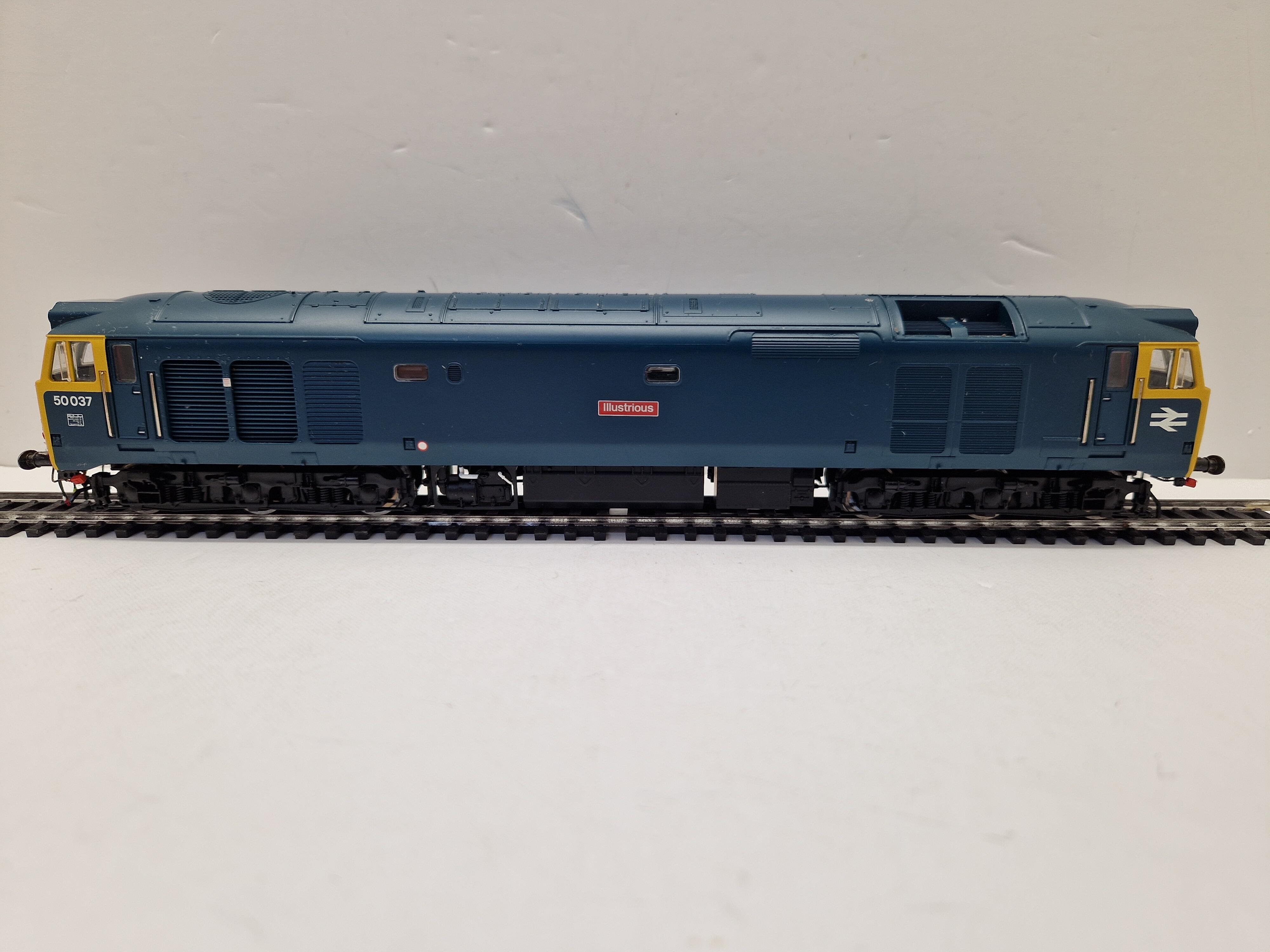 Pre-owned - Hornby R2428 OO Gauge Class 50 Diesel 'Illustrious' DCC Ready