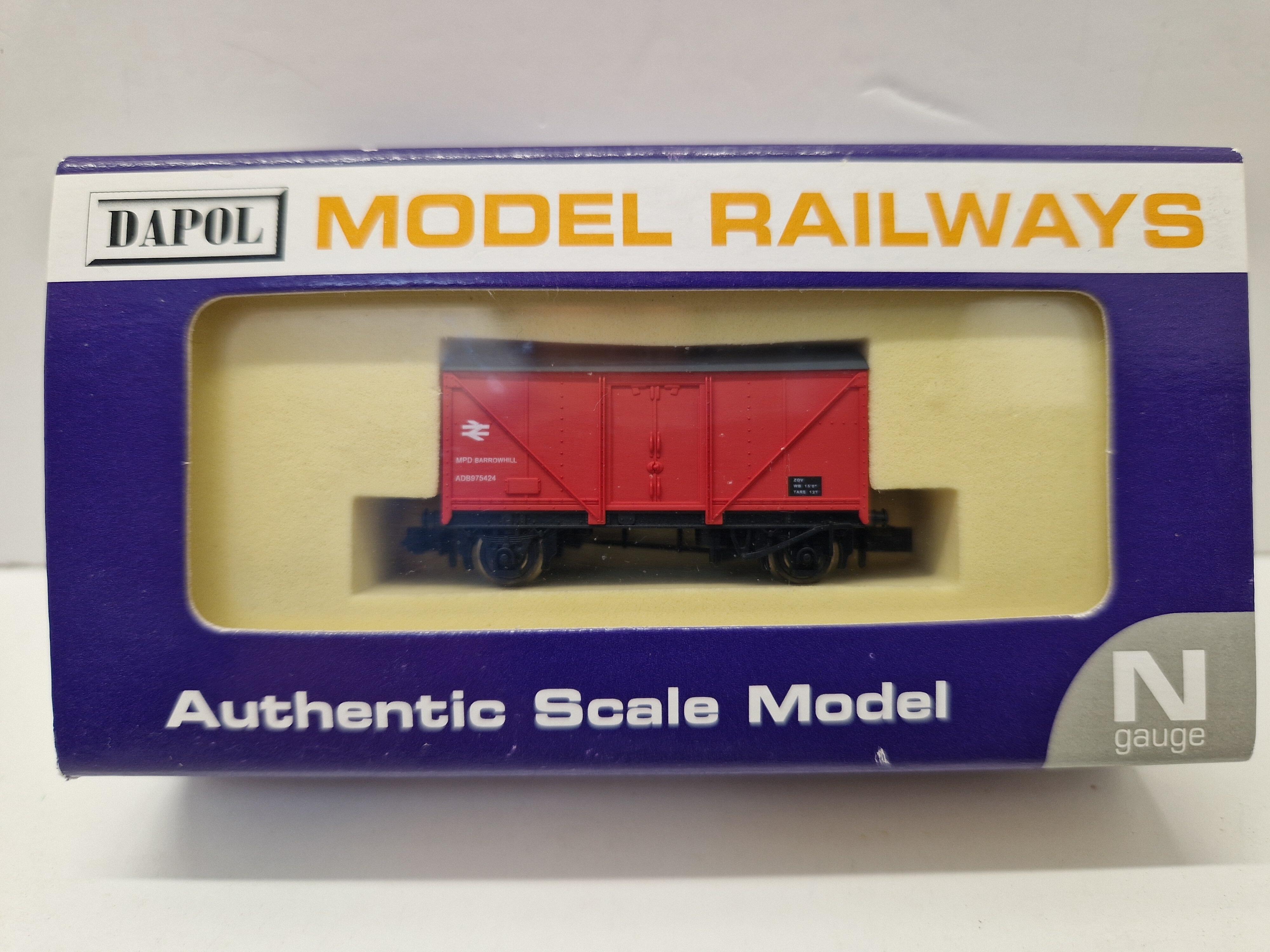 Dapol N Gauge NB-069A Converted Fish Van Barrow Hill Engineers team ...