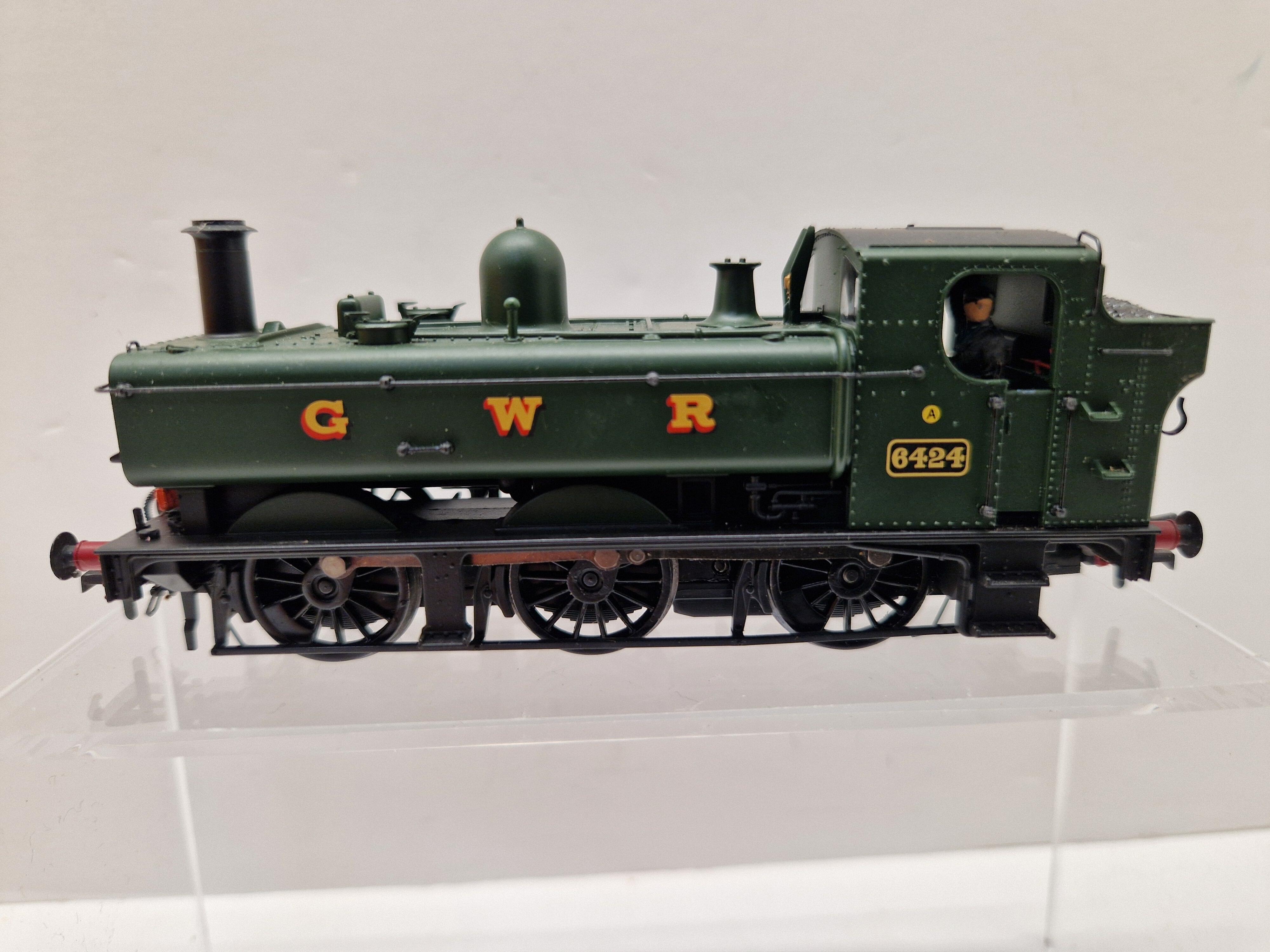 Bachmann Branchline 31-635A GWR 64XX Pannier Tank 6424 GWR Green