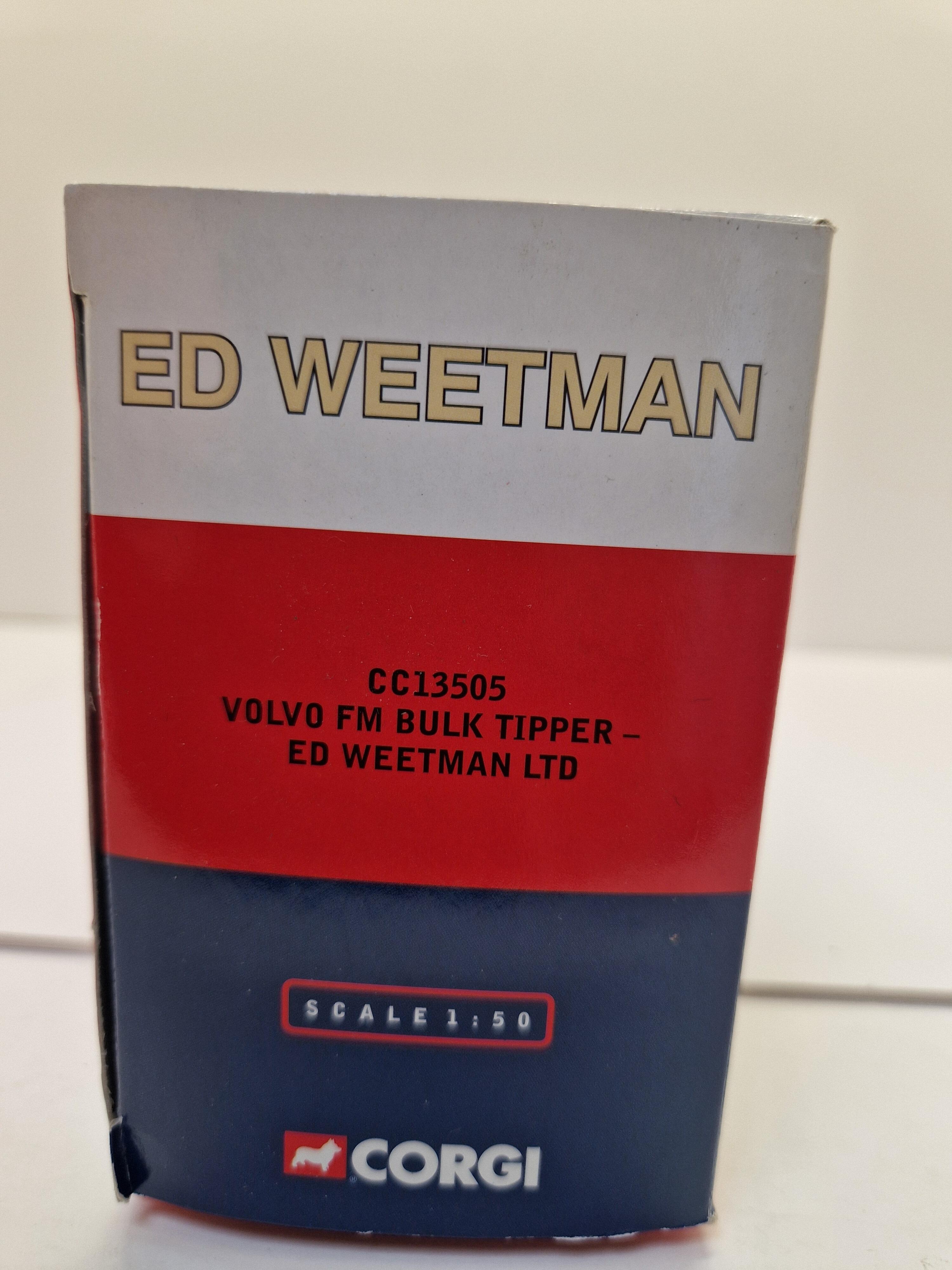 Corgi CC13505 Volvo FM Bulk Tipper, Ed Weetman Ltd