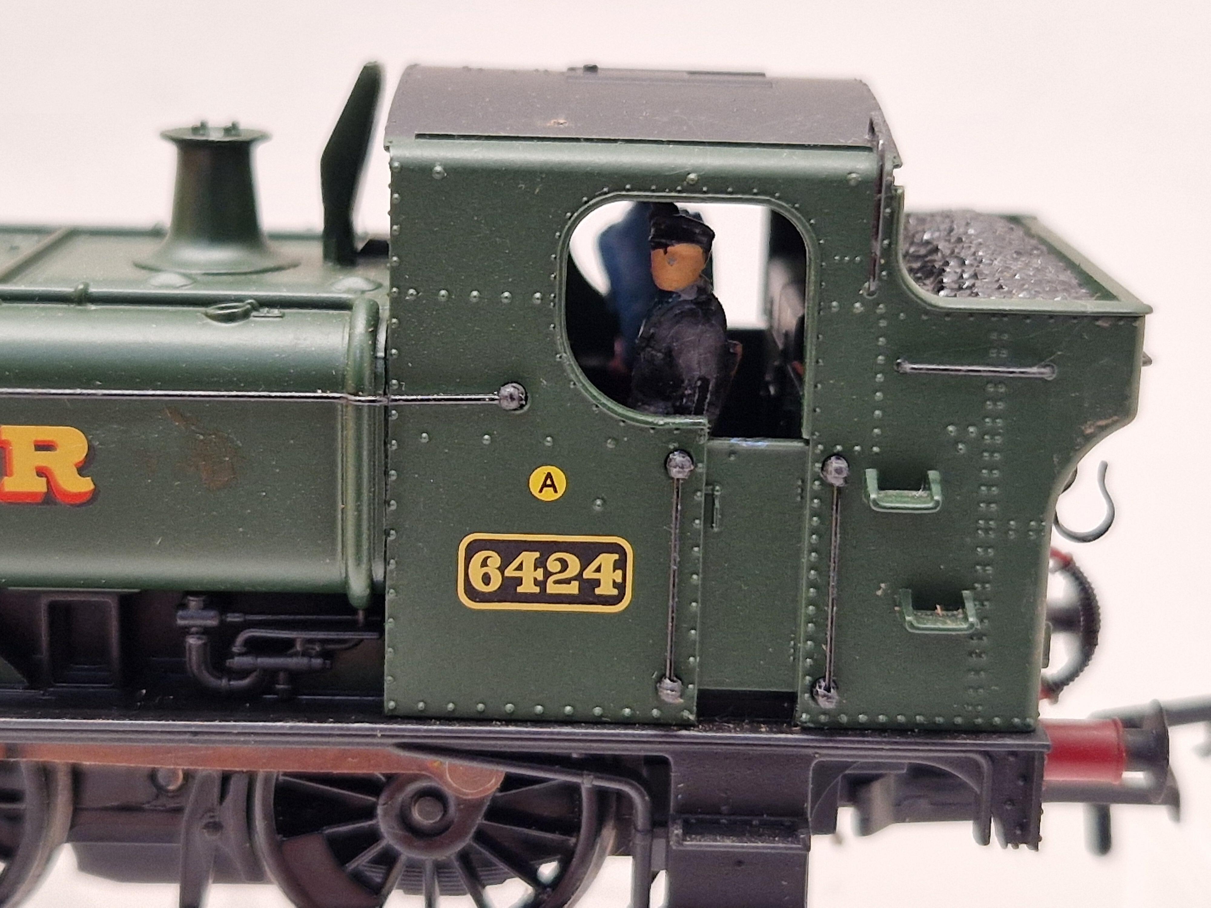 Bachmann Branchline 31-635A GWR 64XX Pannier Tank 6424 GWR Green
