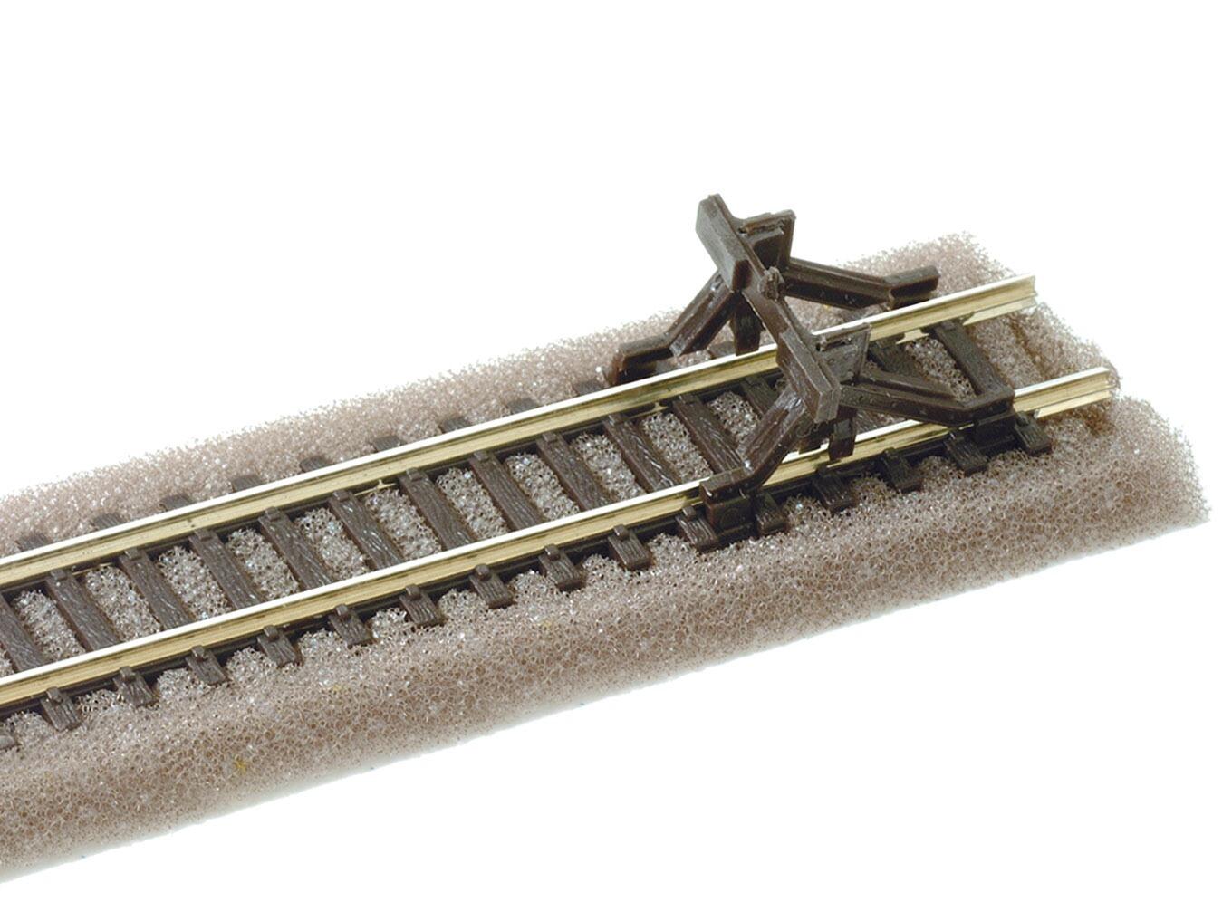 PECO SL340 N Gauge Buffer Stop Rail Built
