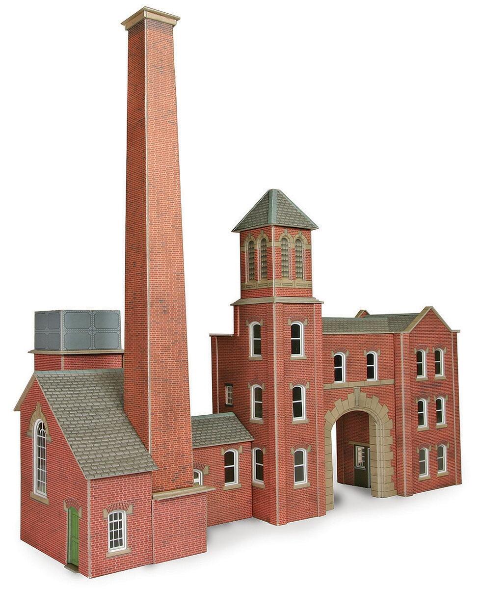 Metcalfe PO284 OO Scale Boiler House & Factory Entrance