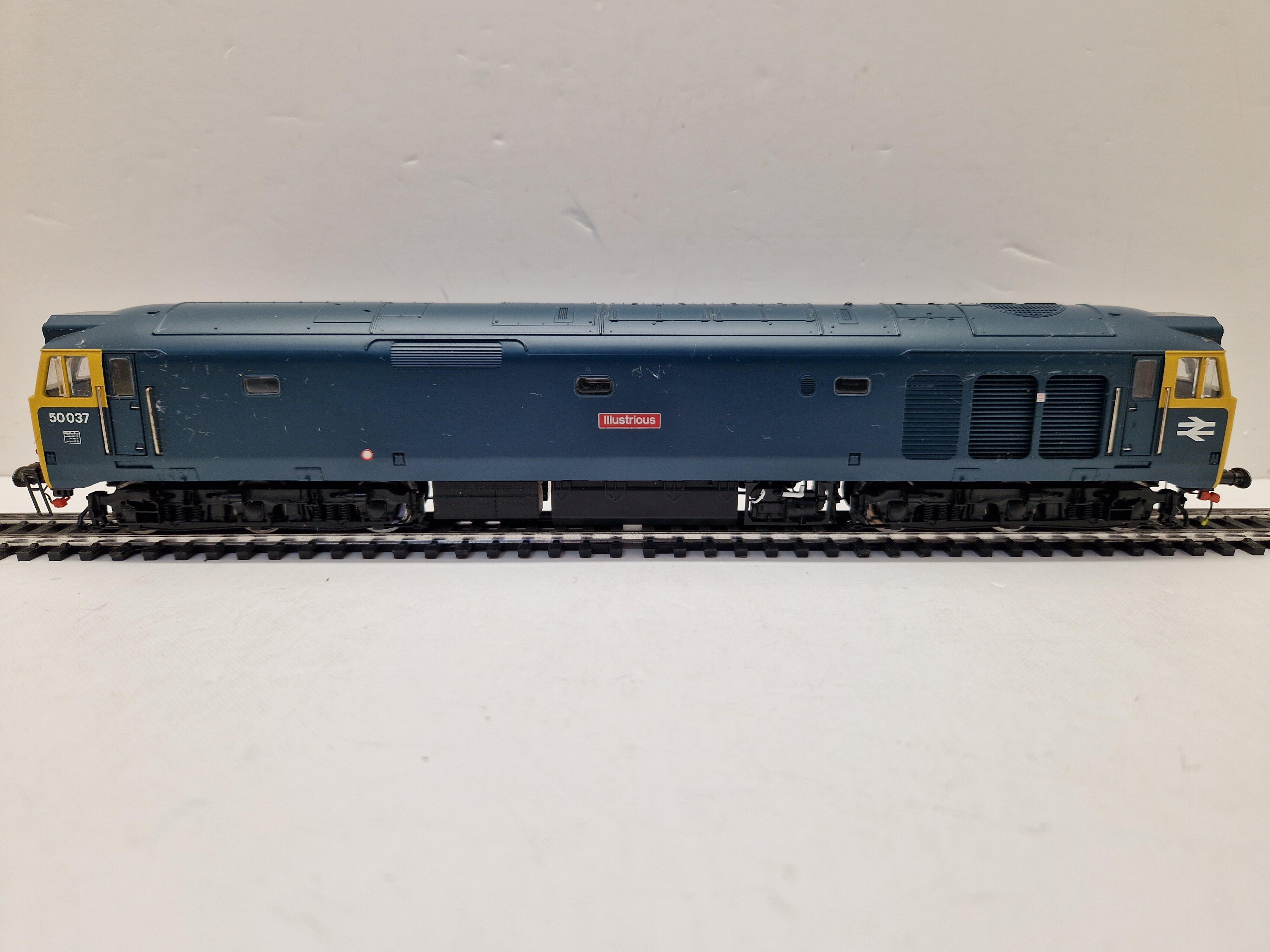 Pre-owned - Hornby R2428 OO Gauge Class 50 Diesel 'Illustrious' DCC Ready