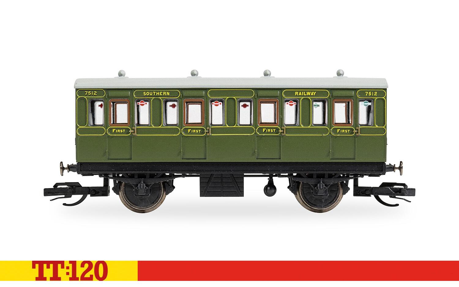 Hornby TT4051 SR 4 Wheel Coach 1st Class