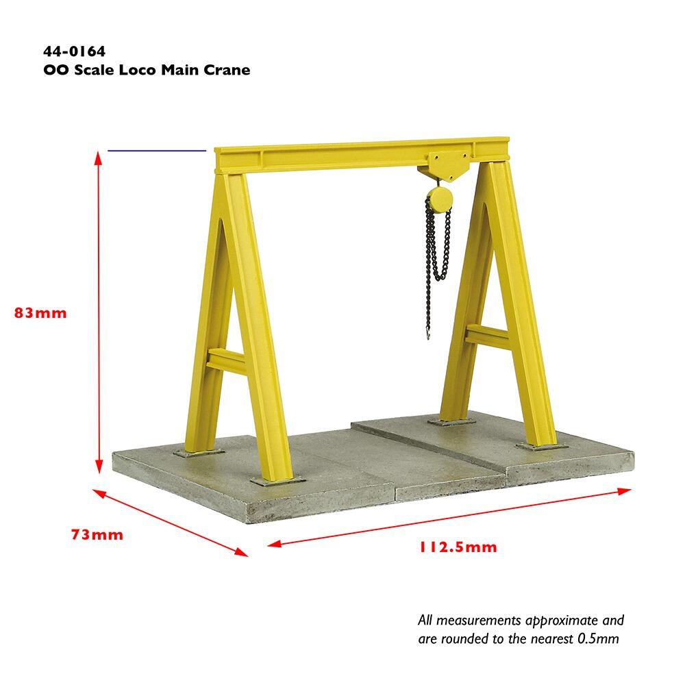 Bachmann Scenecraft 44-0164 OO Scale Loco Maintenance Crane resin model