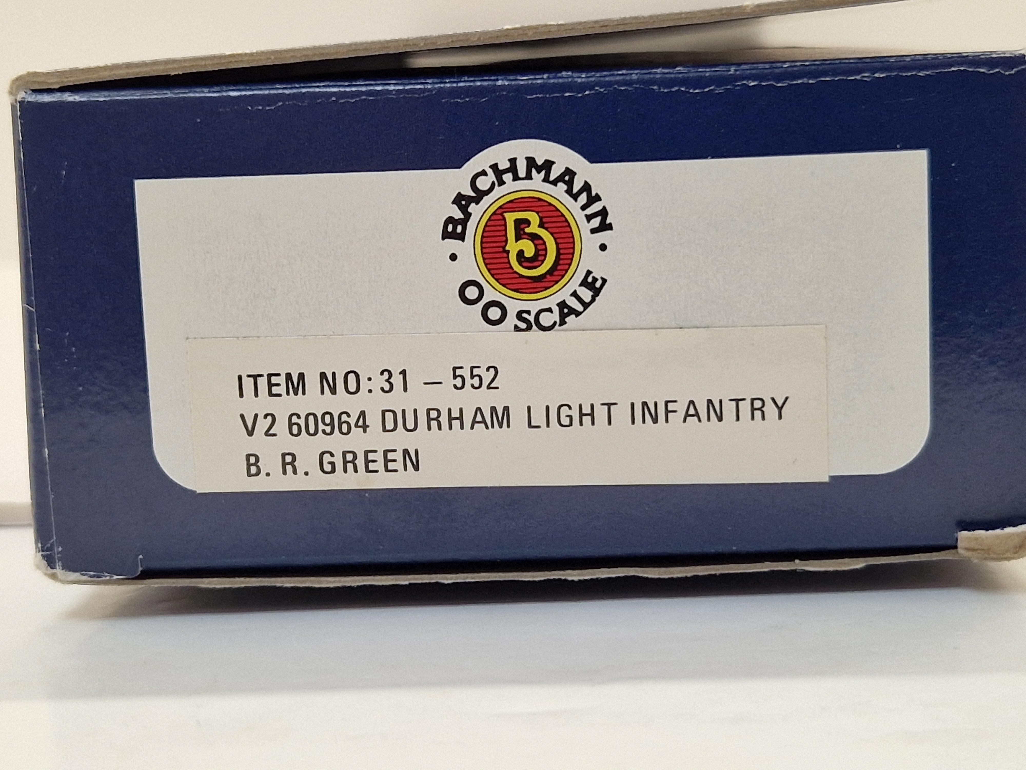 Bachmann 31-552 Gresley V2 60964 Durham Light Infantry BR Green