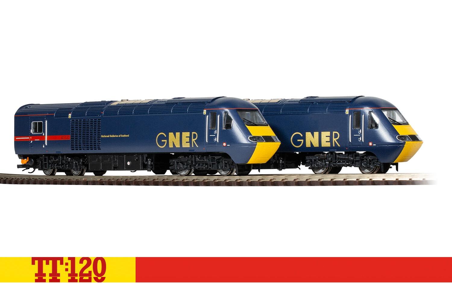 Hornby TT3047M GNER Class 43 HST Train Pack - Era 11