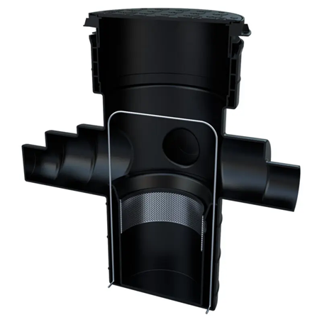 Silt Guard 300mm Silt Trap with Filter Bucket | B P PLastics