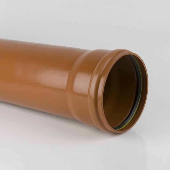 315mm Perforated Underground Drainage Pipe 6mtr
