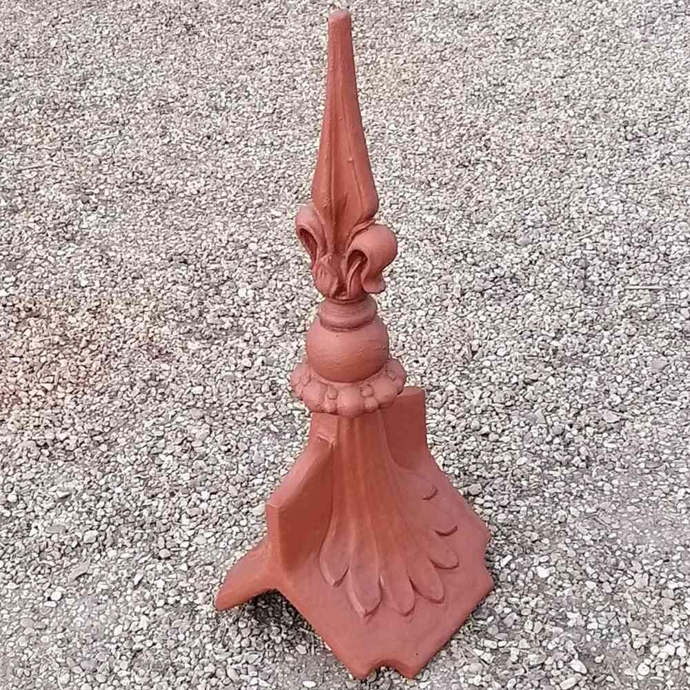 Column spire roof finial