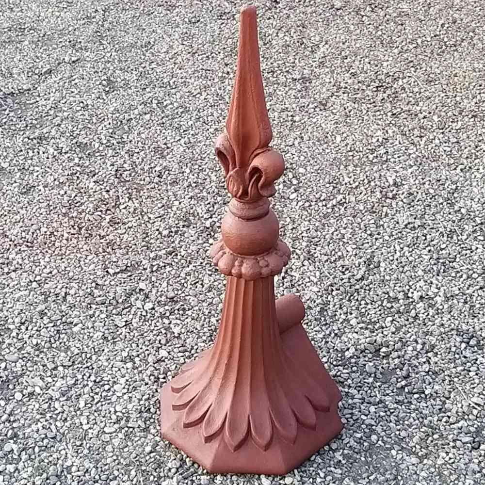RD multi sided spire ridge finial