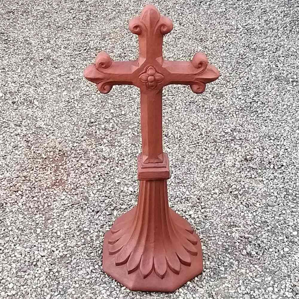 RD multi sided tudor cross roof finial