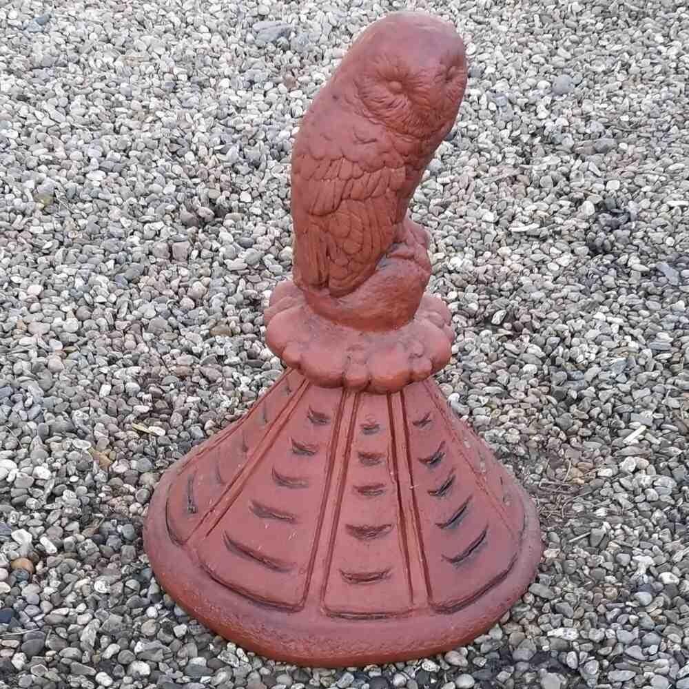 Round small owl finial