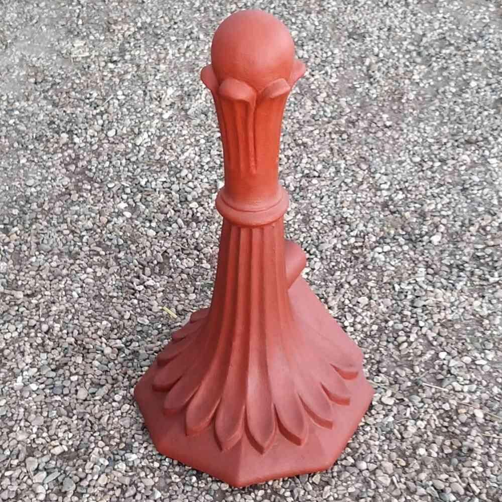 RD multi sided 6 leaf ball roof finial