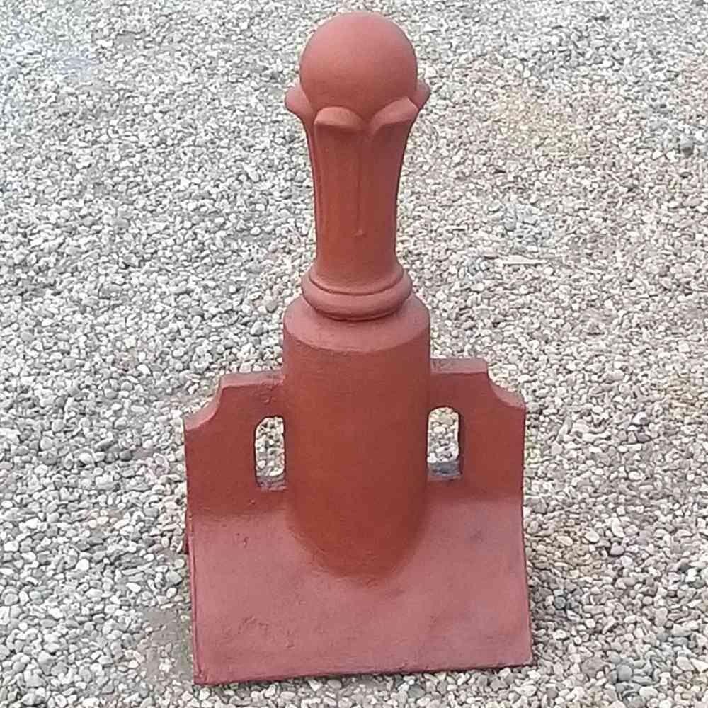 Double arch 6 leaf ball roof finial