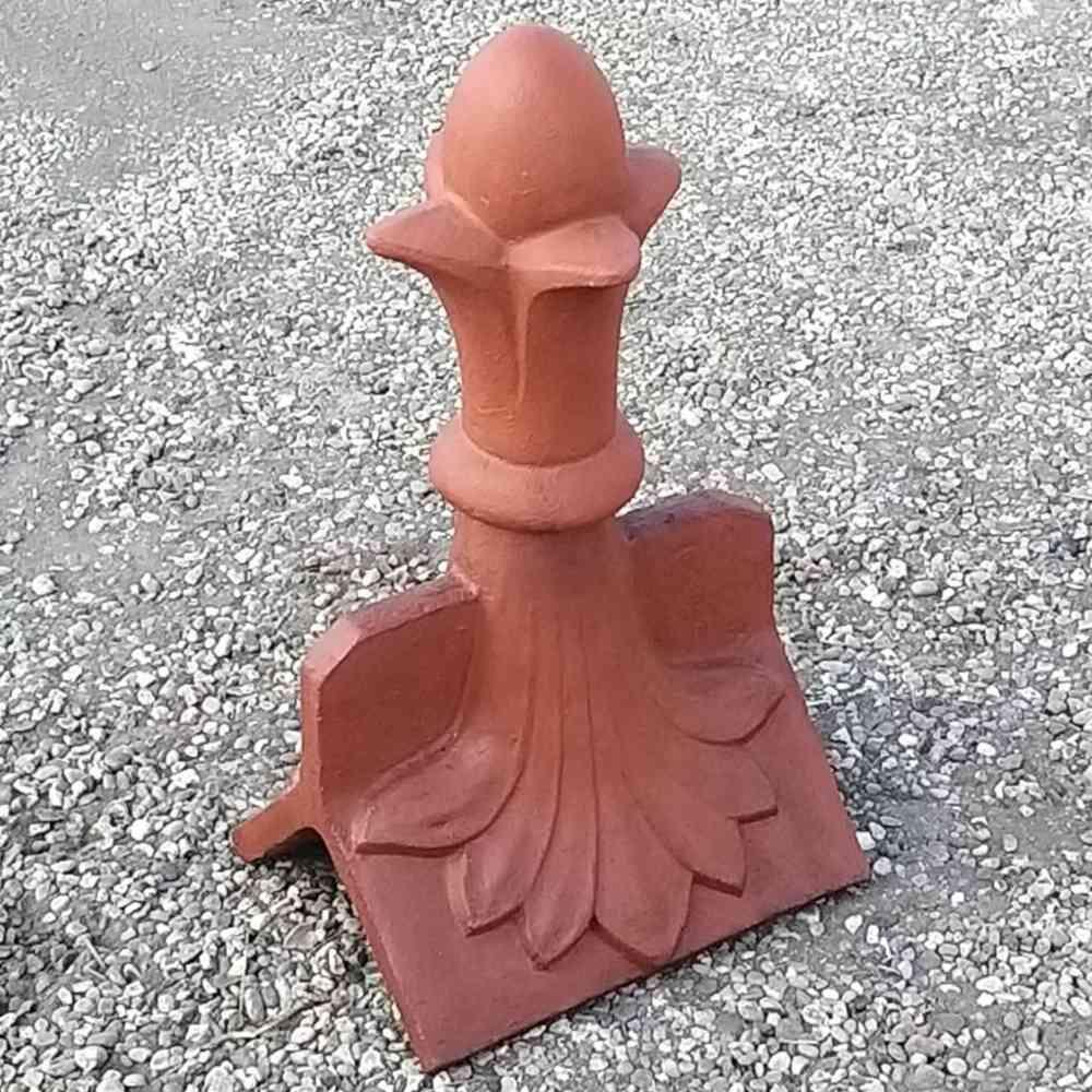 Seven leaf ornate 4 leaf roof finial