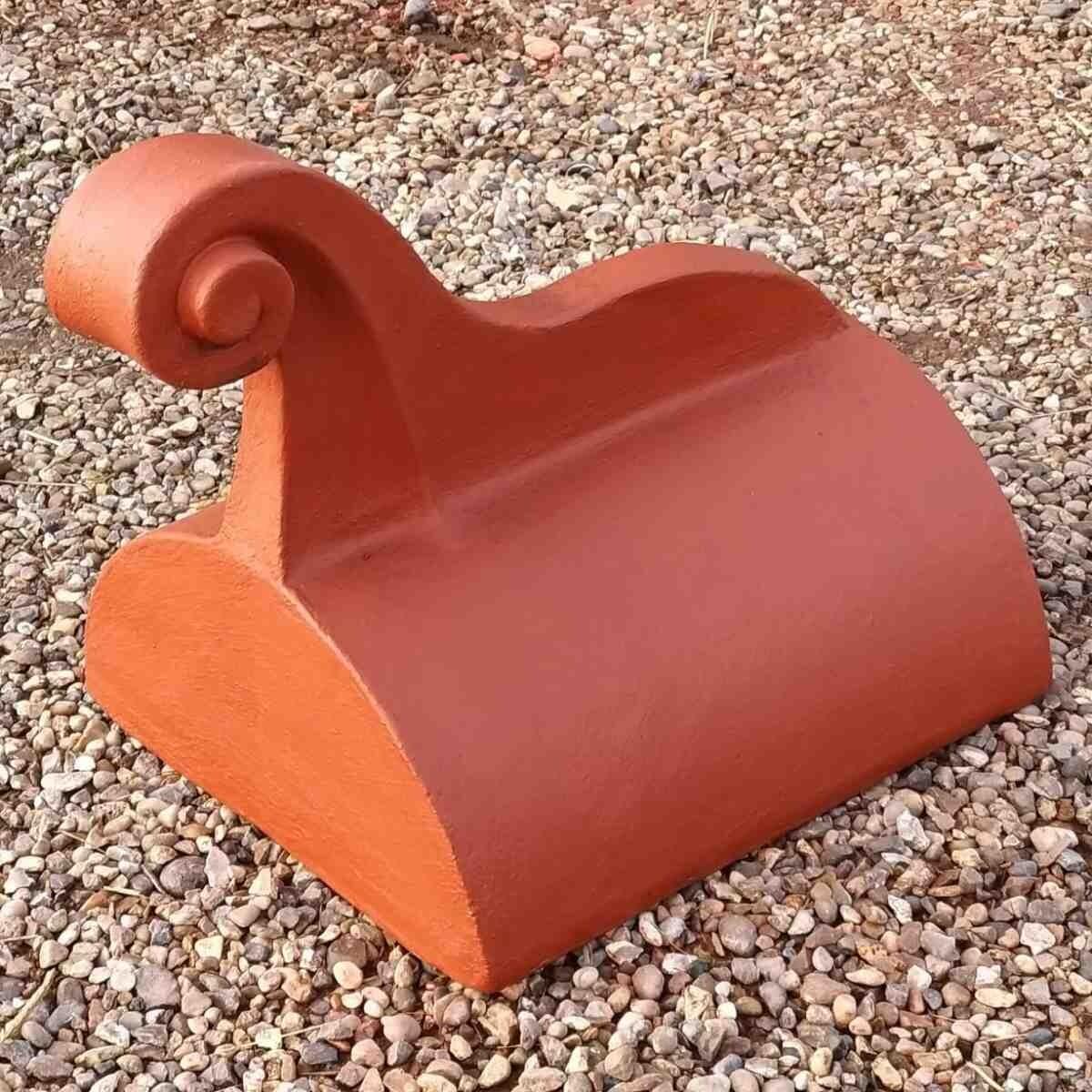 Swan neck half round ridge capped (IN STOCK)