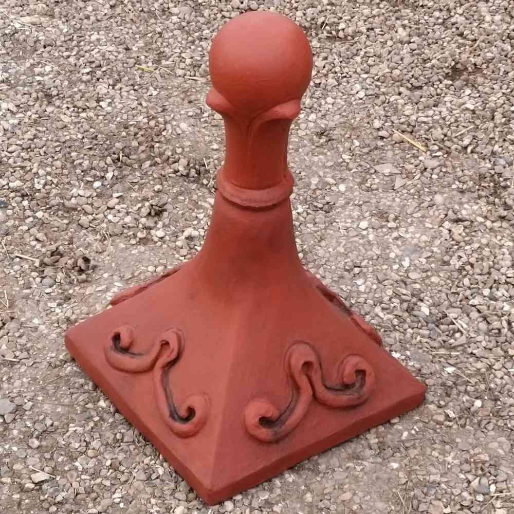 Ball spire finial
