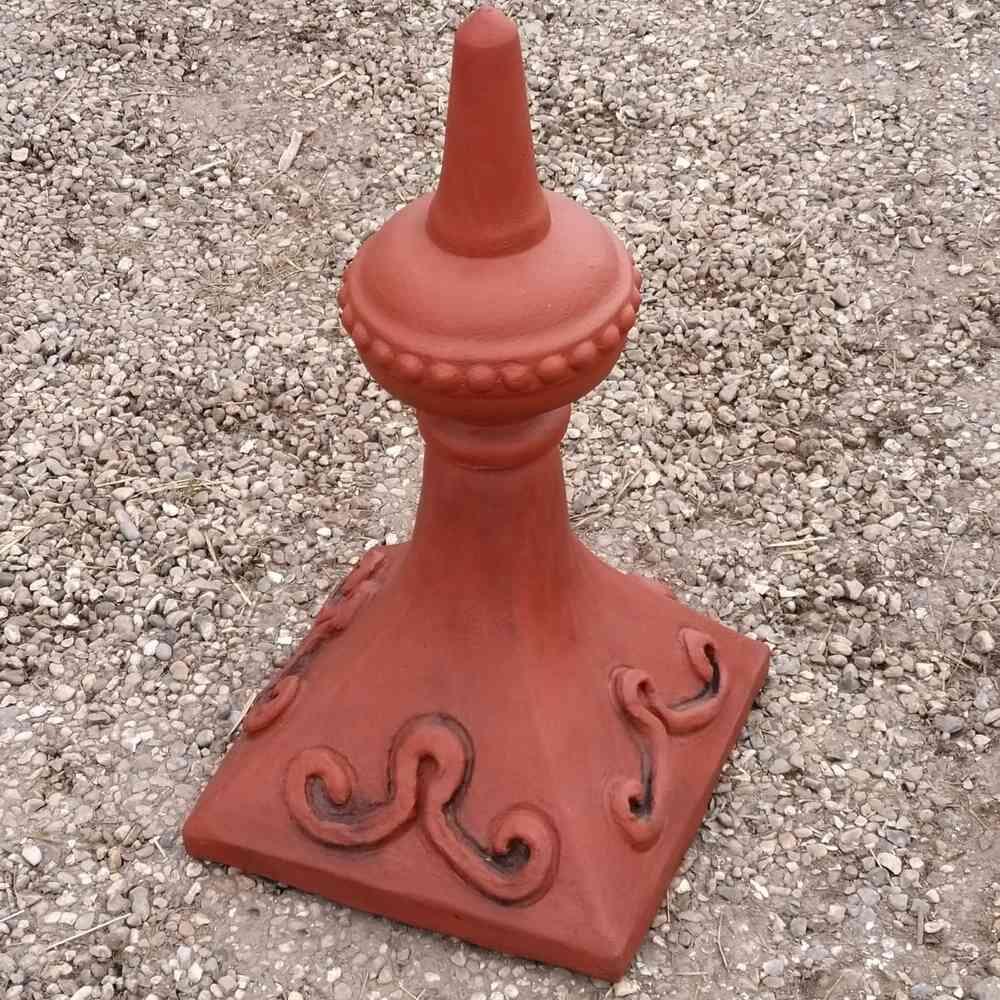 Square topper roof finial