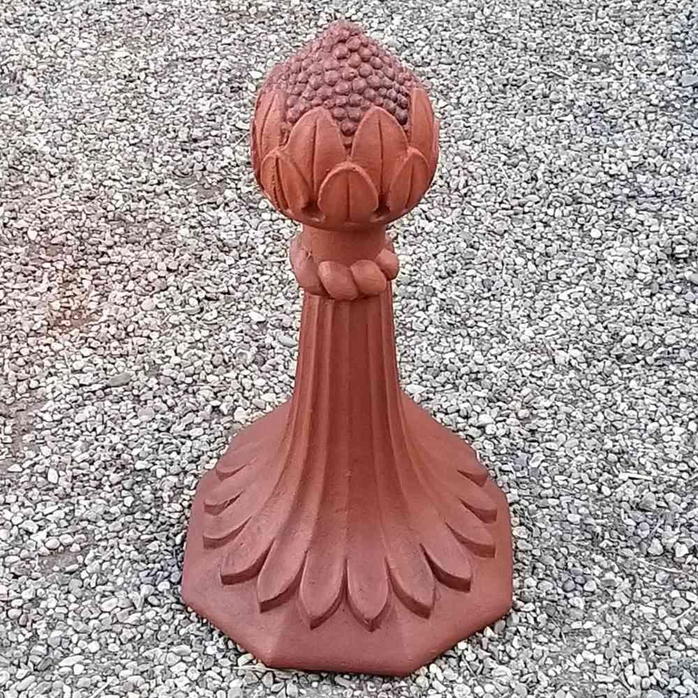 RD multi sided grape ridge finial