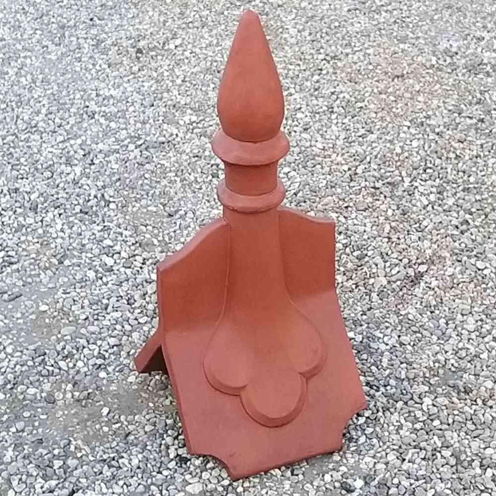 Victorian spiked roof finial