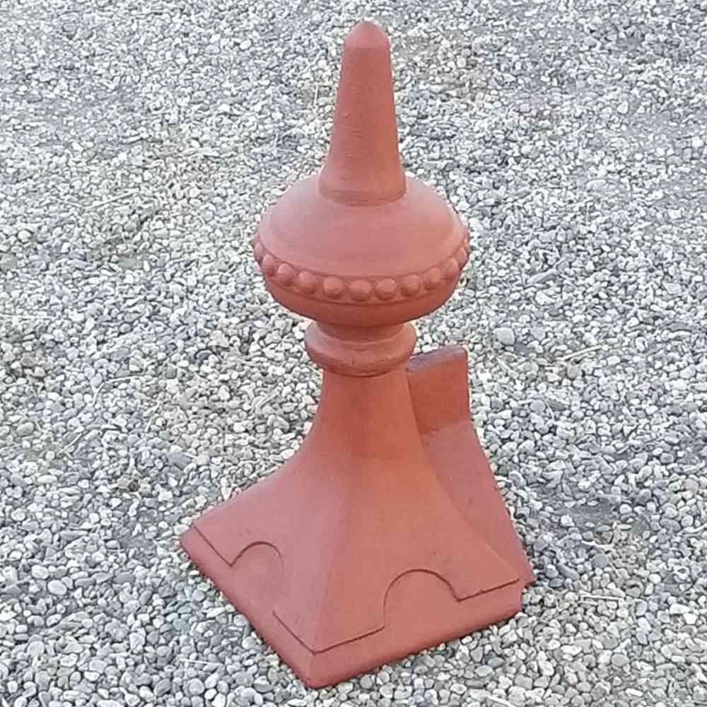 RD omega block end topper roof finial