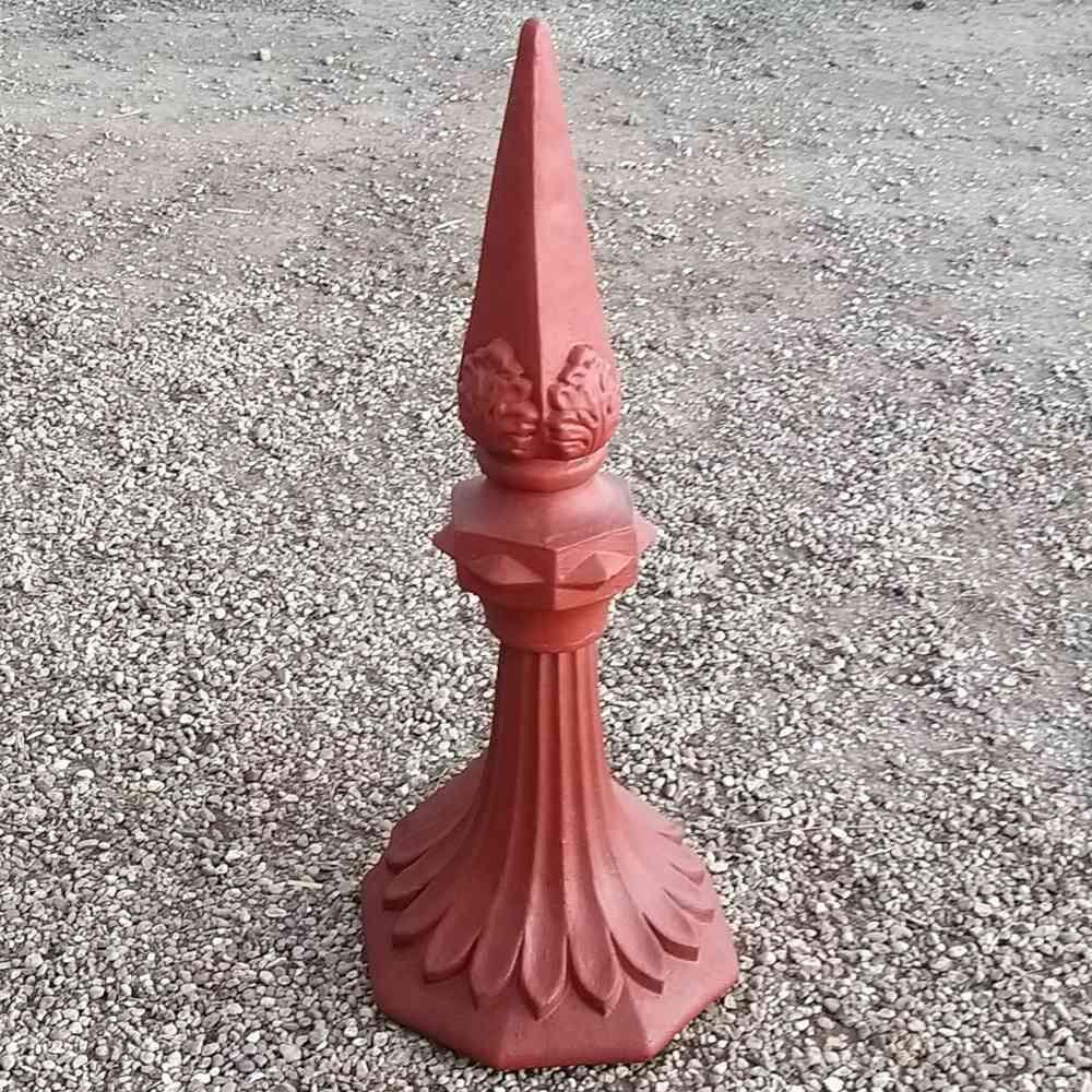 RD multi sided hex spire finial