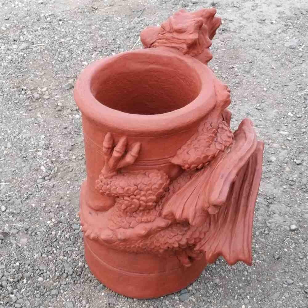 Dragon Chimney Pots - Dragon Planters & Sculptures