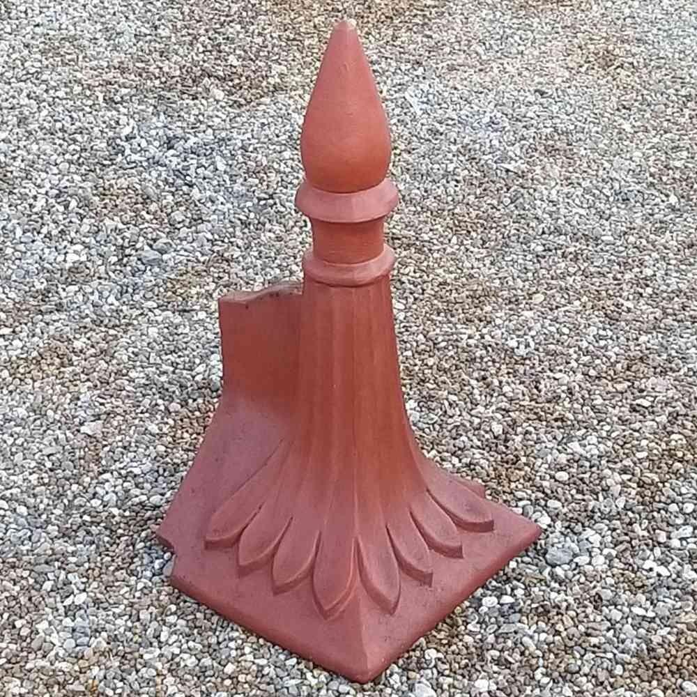 Block end colonial spike