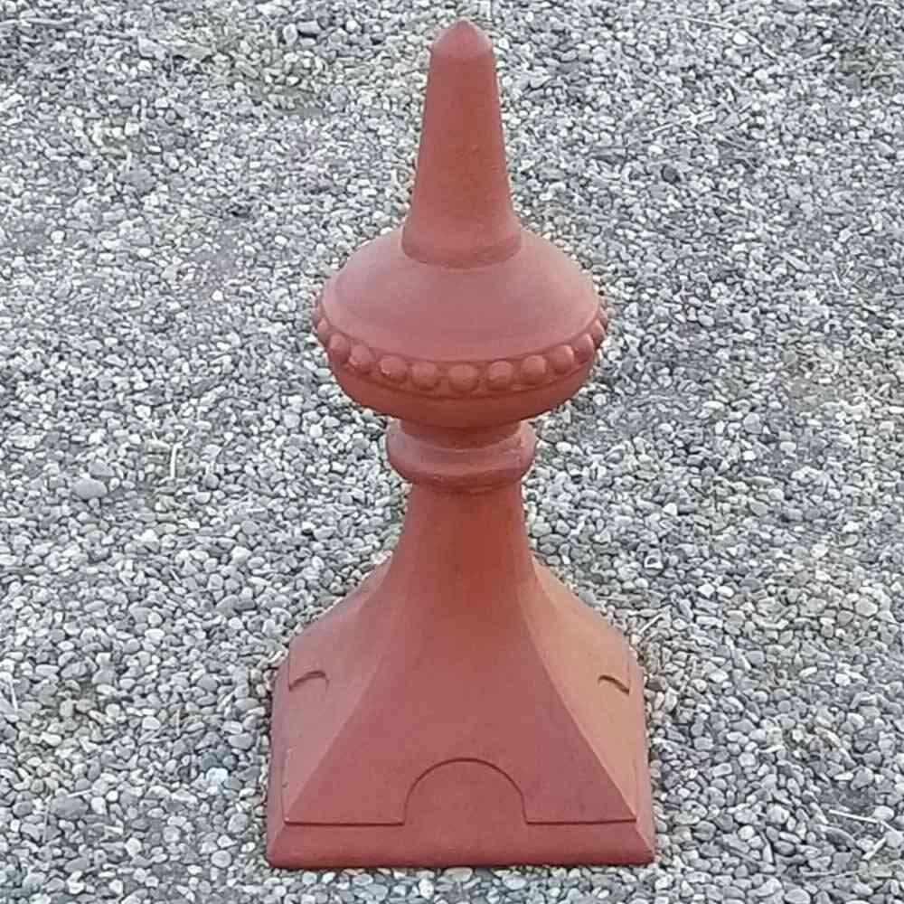 RD omega block end topper roof finial