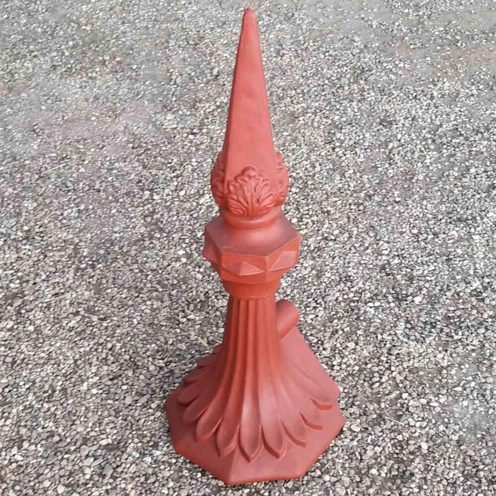 RD multi sided hex spire finial