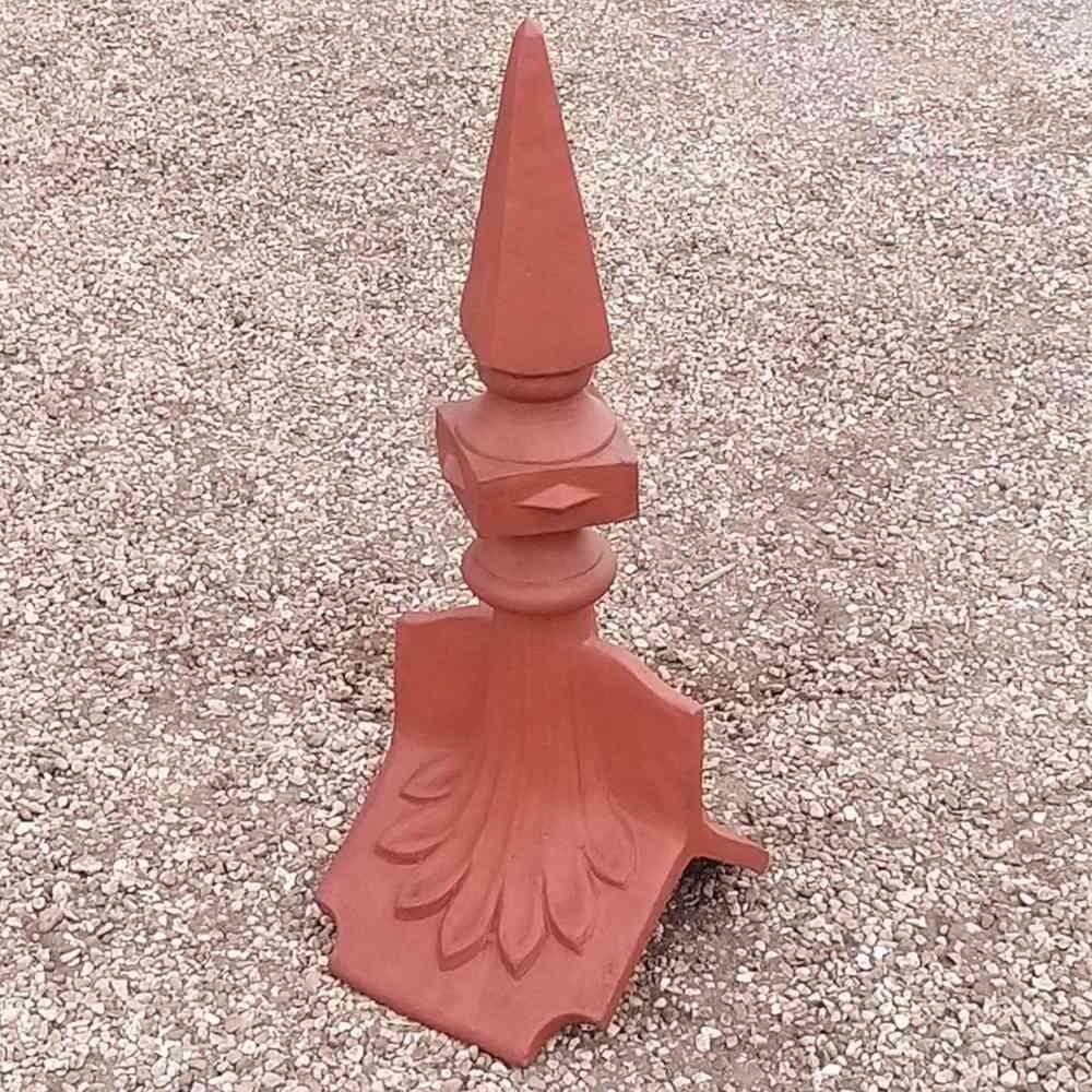 Column square spire finial