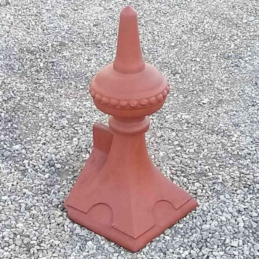 RD omega block end topper roof finial