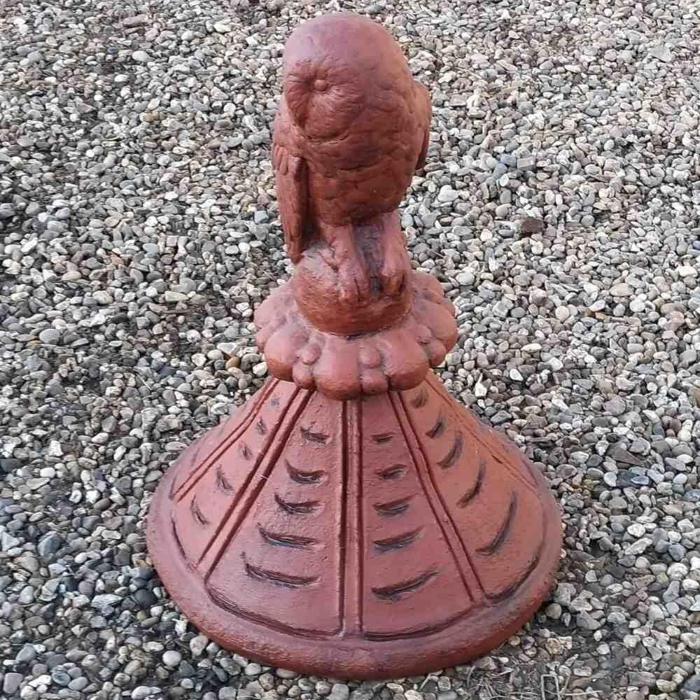 Round small owl finial