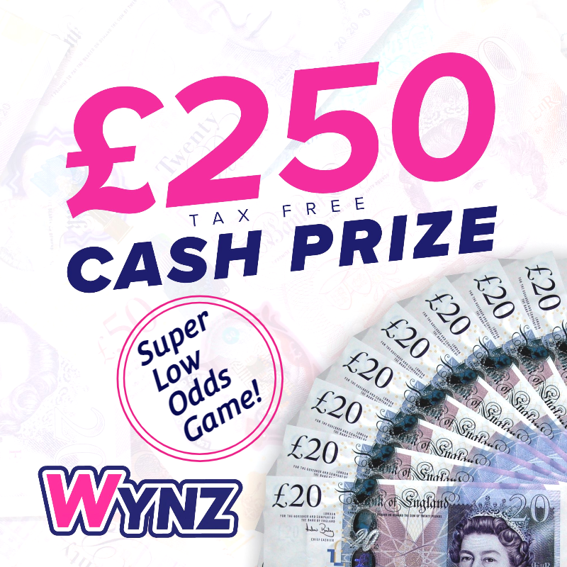 £250 Cash Low Odds