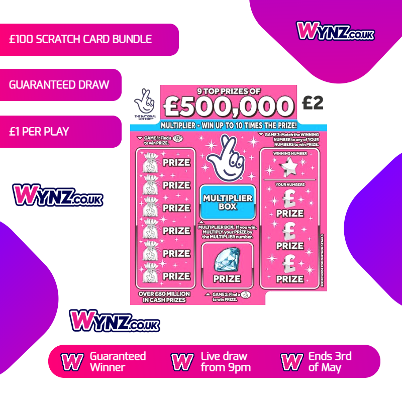 £100 SCRATCHCARD BUNDLE