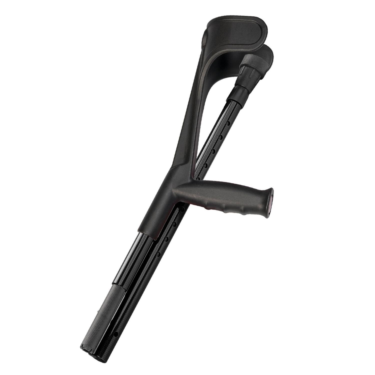 Ossenberg Premium Carbon Fibre Folding Soft Grip Crutches | VAT ...