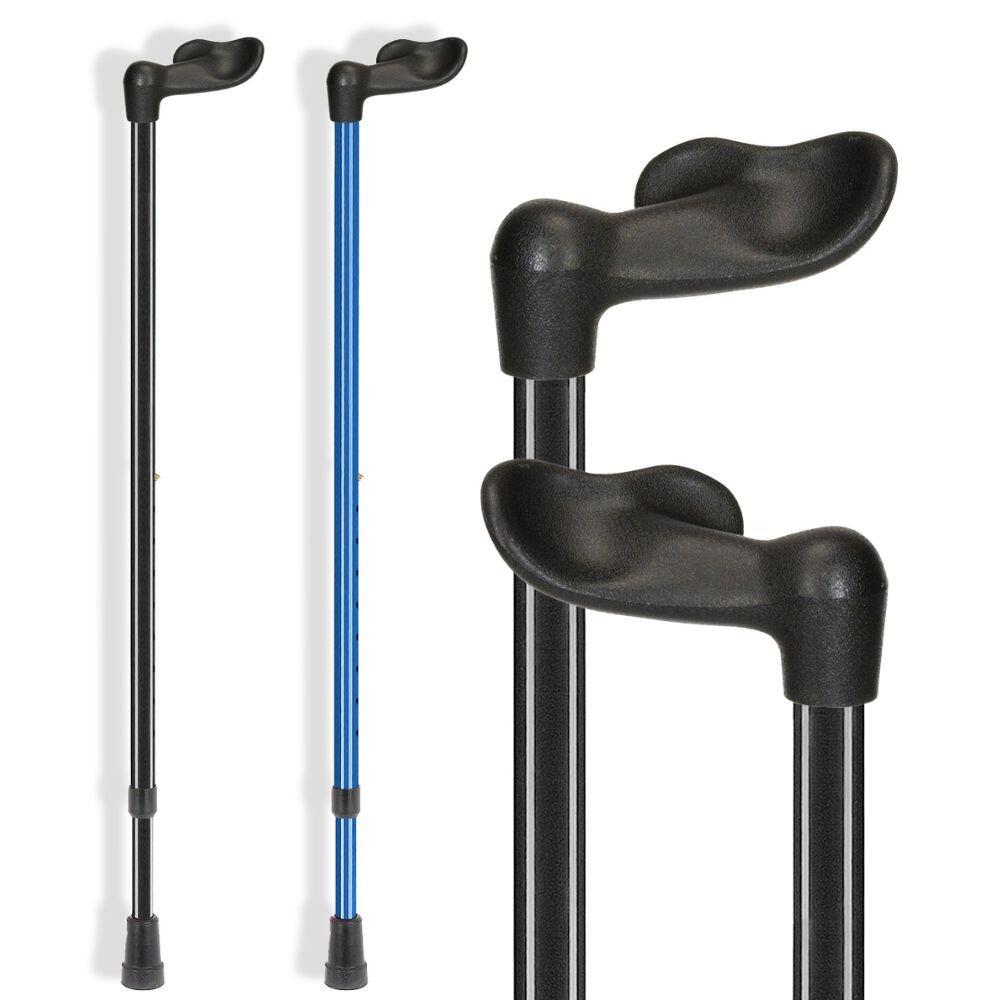 Ossenberg Comfort Fischer Handle Walking Sticks | VAT Eligible ...