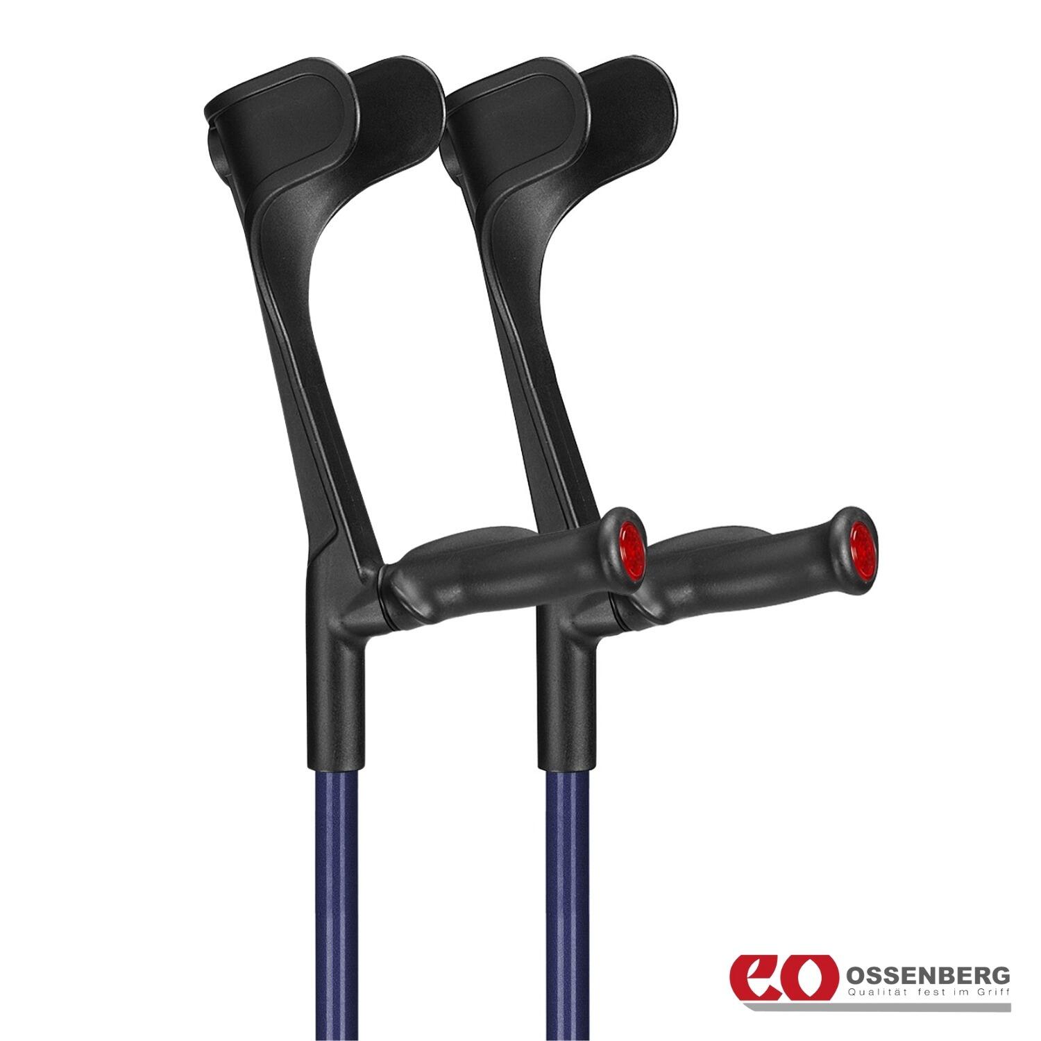 Ossenberg Classic Comfort Grip Open Cuff Adjustable Crutches | VAT ...