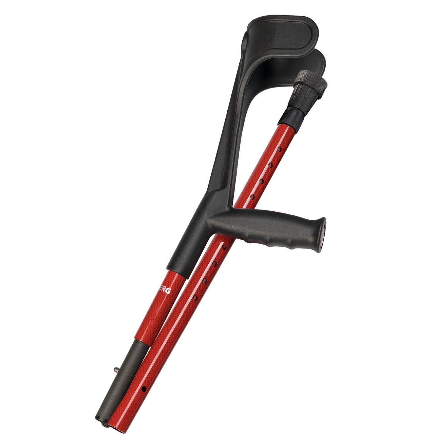 Ossenberg Premium Carbon Fibre Folding Soft Grip Crutches | VAT ...