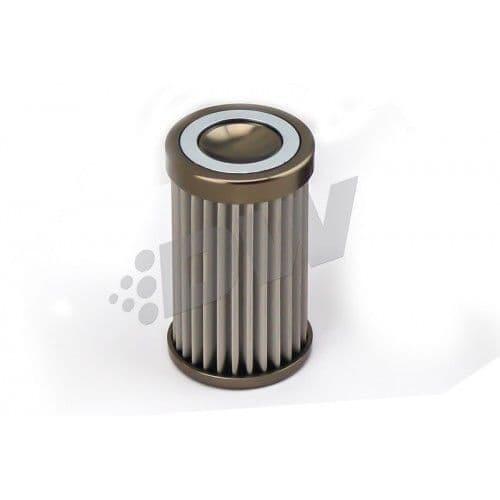 In-line fuel filter element stainless steel 100 micron
